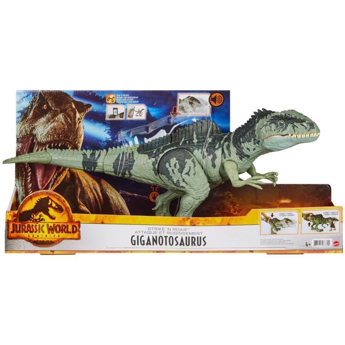 Giganotossauro Jurassic World Dominion Mattel Brinquedo Mattel