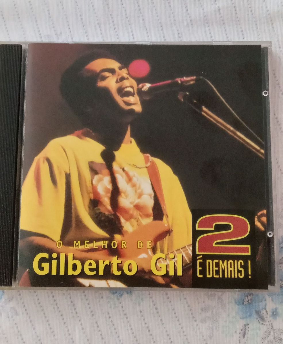 Gilberto Gil. Cd: O Melhor de Gilberto Gil: 2 É Demais. Refazenda e ...