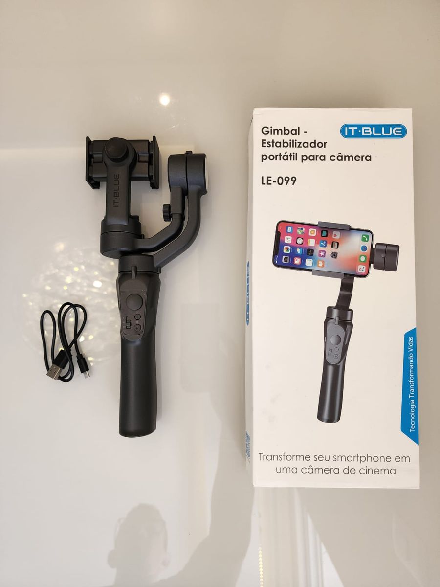 Gimbal Estabilizador com 3 Eixos Compacto It Blue - Le 099 | Item Info ...