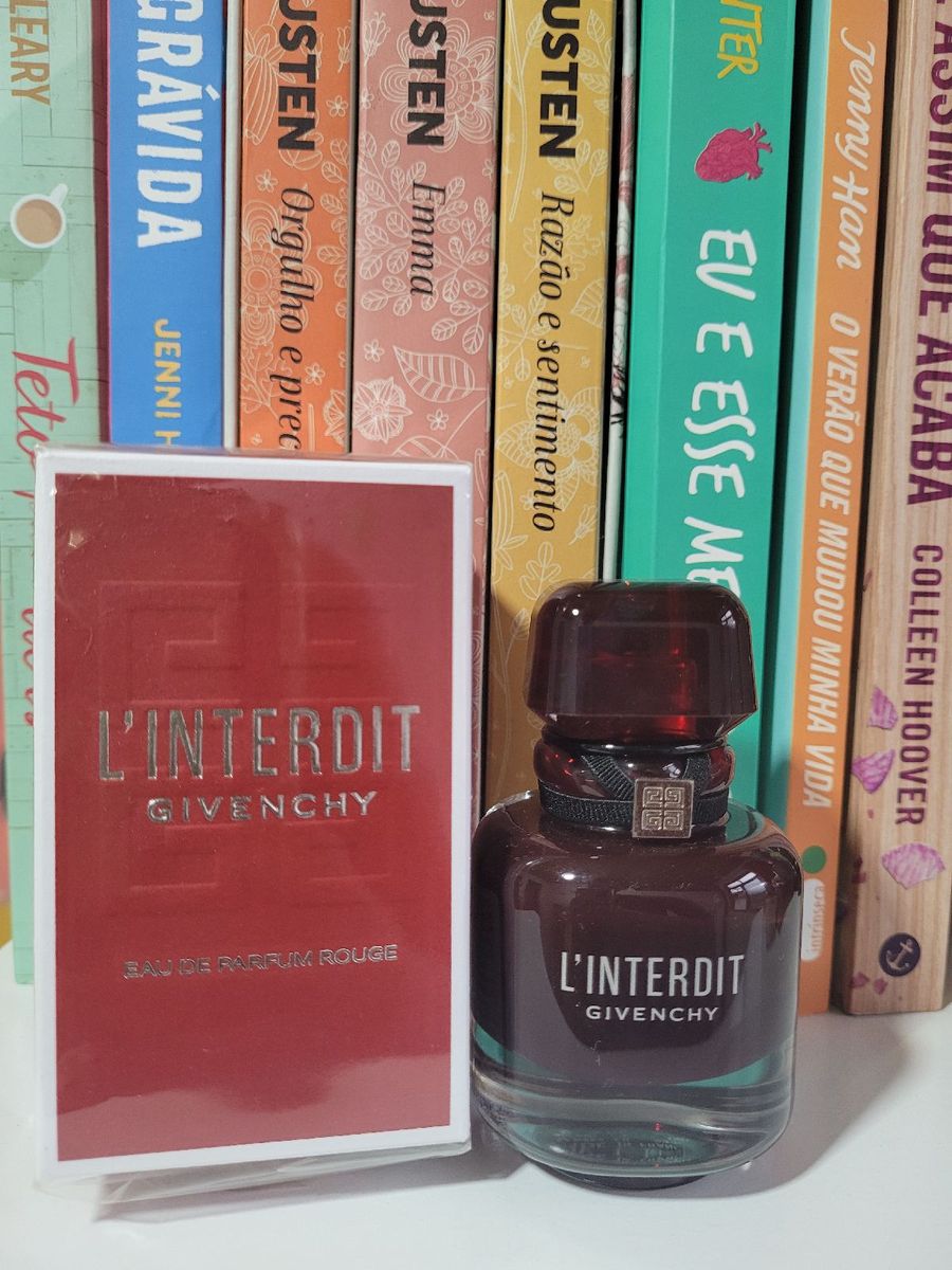 Givenchy L'interdit Rogue Original Eau de Parfum | Perfume Feminino ...