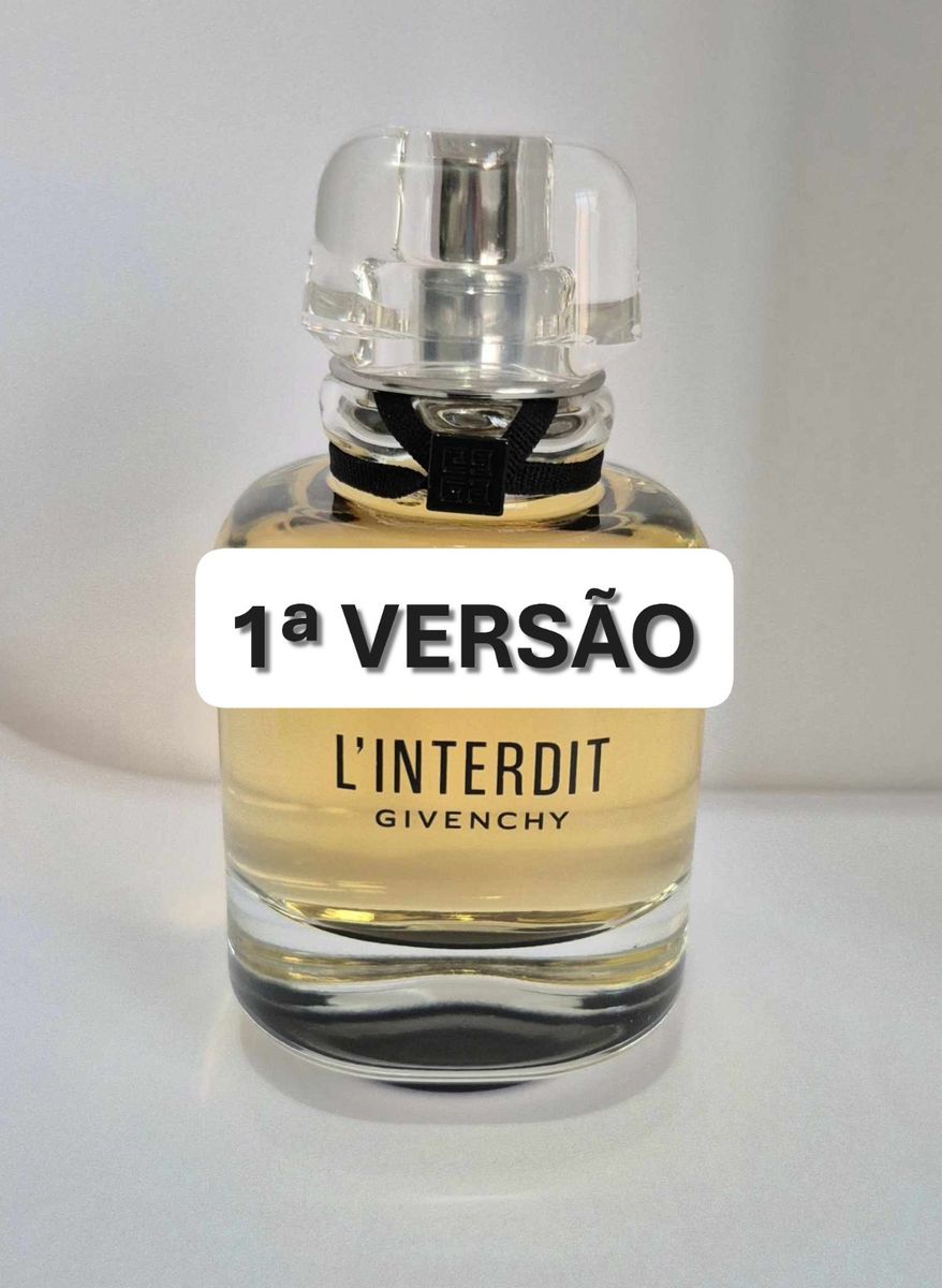 Givenchy Linterdit Edp 80ml Primeira Versão Antes da Reformulação Raro ...