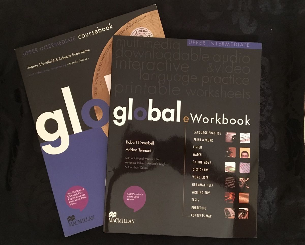 Global Upper Intermediate Coursebook + Workbook | Livro Macmillan Usado 20205145 | enjoei