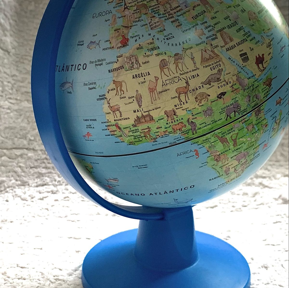 Globo Mapa Mundi | Produto Vintage e Retro Mapa Mundi Usado 81421265 ...