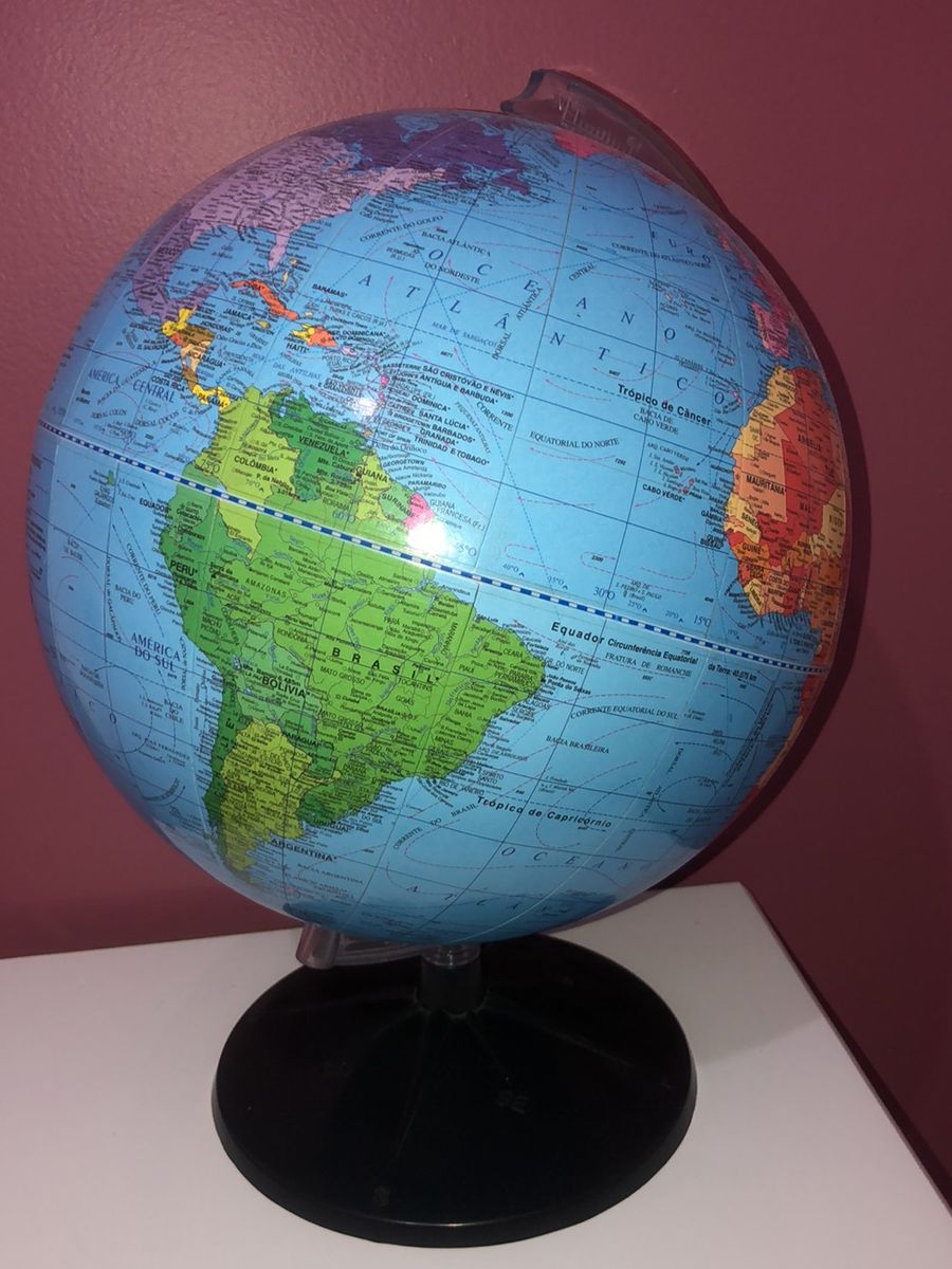 Globo Mapa Mundi | Item de Decoração Usado 68871871 | enjoei