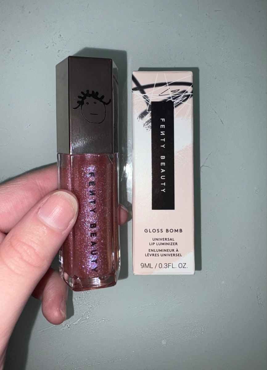 Novo Gloss Fenty Beauty Edição Limitada Grape Splash | Maquiagem ...