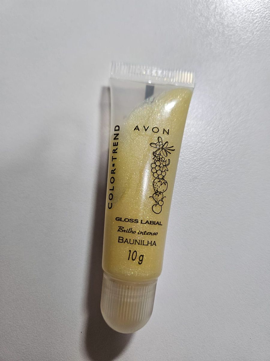 Gloss Labial Avon Color Trend Brilho Intenso Baunilha | Maquiagem ...