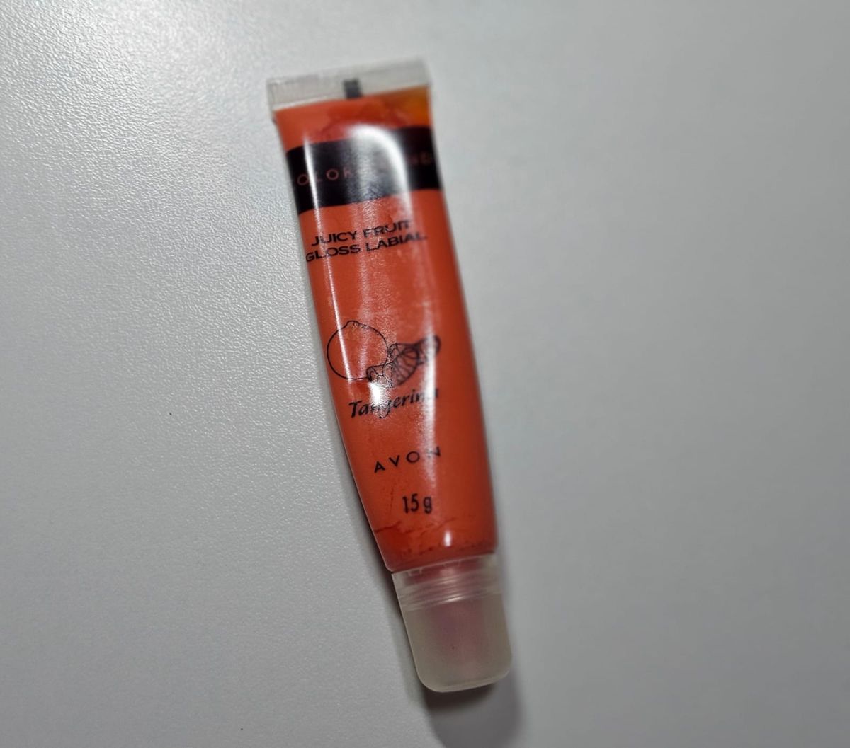 Gloss Labial Avon Color Trend Juicy Fruit Tangerina | Maquiagem ...