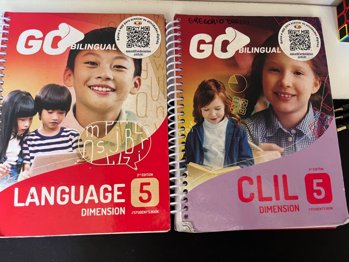 Livro Inglês Go Bilingual 5o. Ano | Livro Students Book Usado 114539212 ...