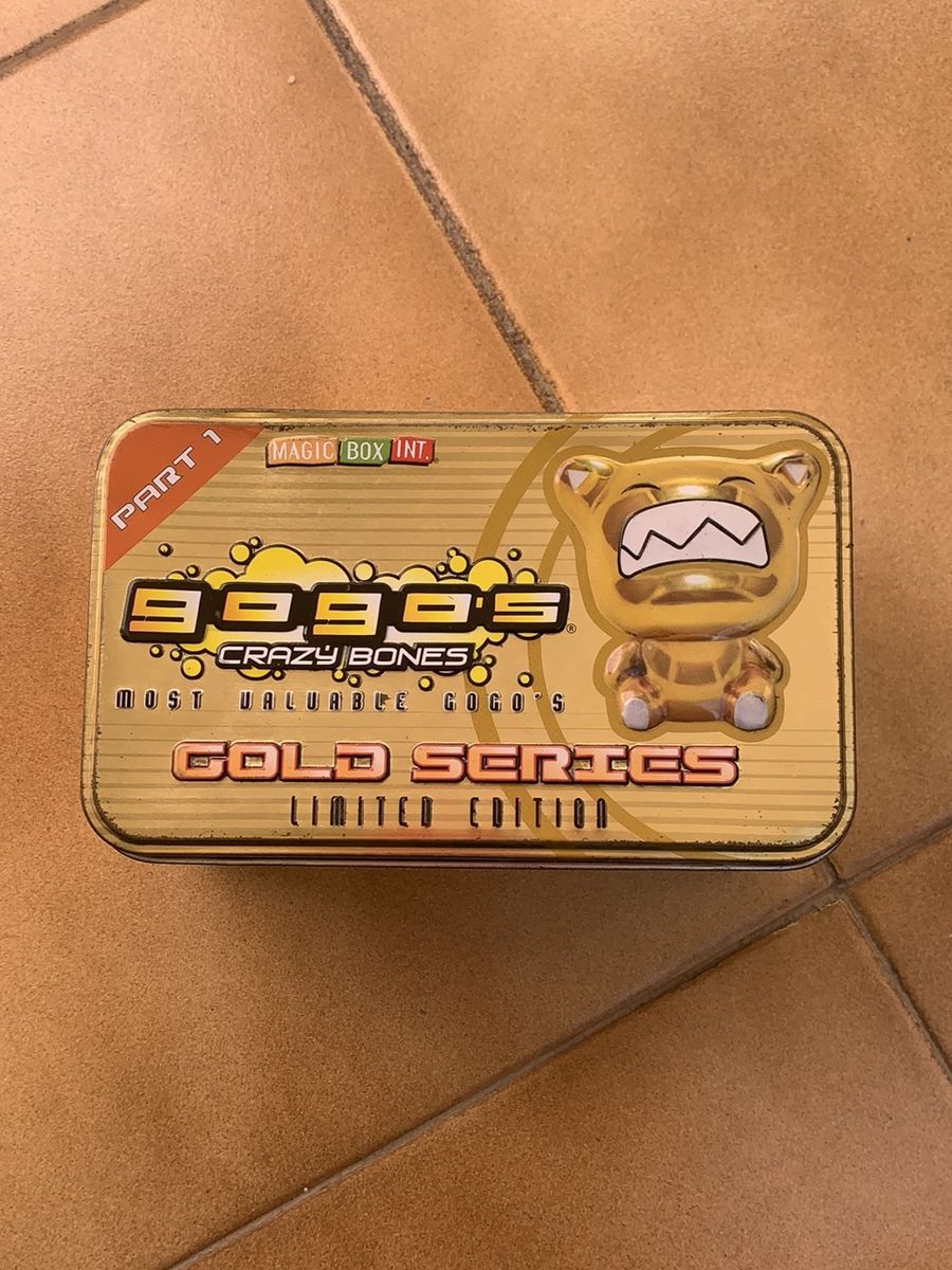 Gogos Crazy Bones Gold Series Limited Edition | Jogo de Tabuleiro Gogos ...