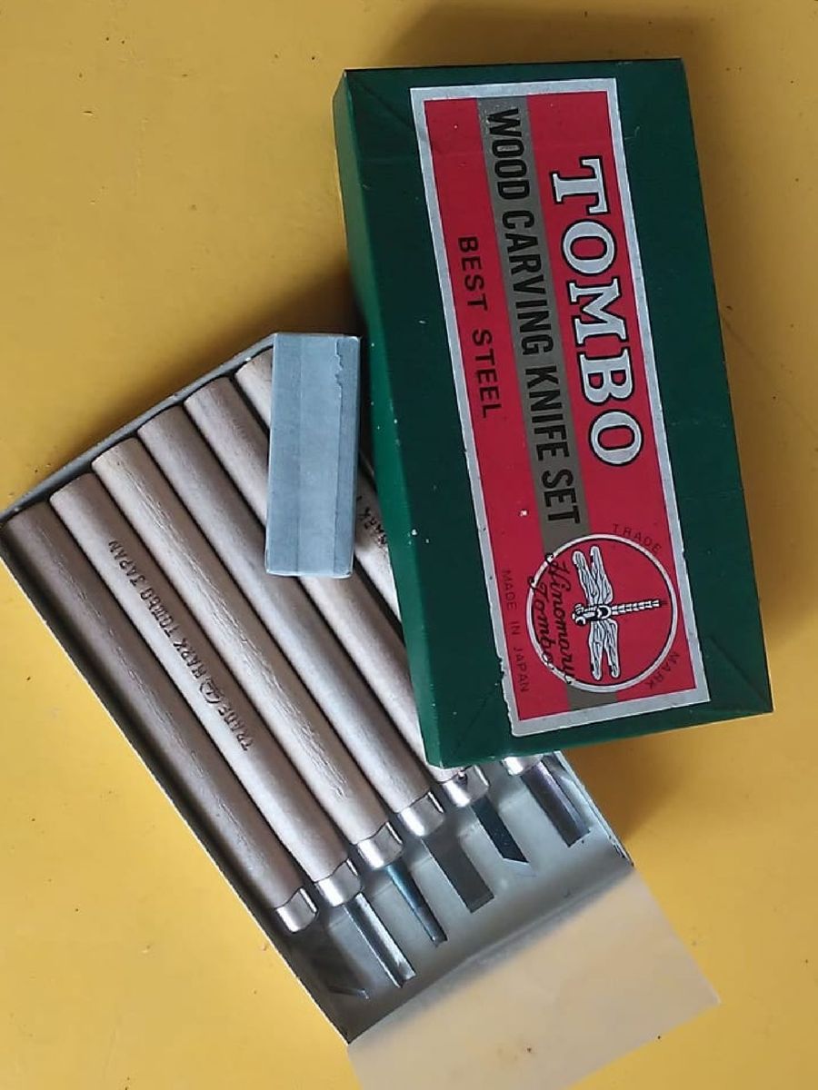 Goivas Formão Tombo 6un Xilo Linogravura | Móvel p/ Casa Tombo Nunca ...