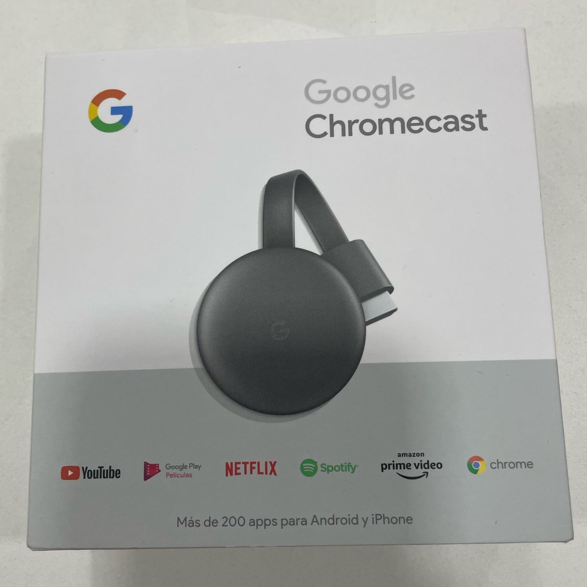 Google Chromecast Original Novo com Nf | TV e Display Google Nunca ...