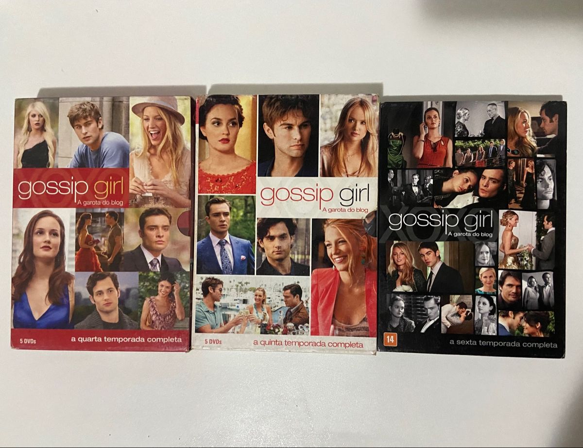 Gossip Girl Box Completo | Filme e Série Warner Bros Usado 85439219 ...