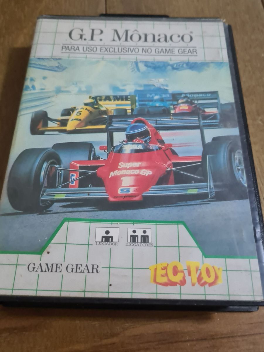 Gp Super Monaco Game Gear Original | Jogo de Videogame Gp Usado ...