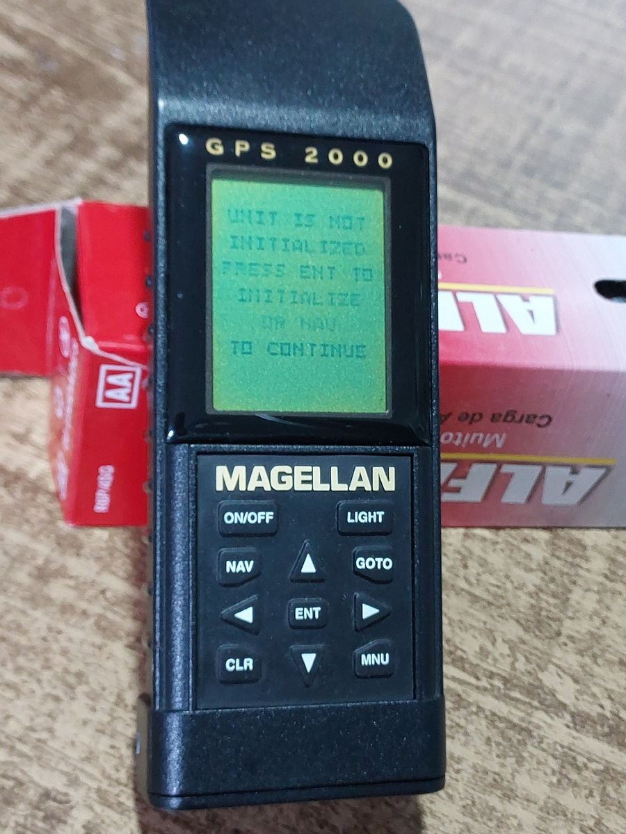 Gps 2000 Magellan Antigo Anos 90 Seminovo Relíquia | Produto Vintage e ...