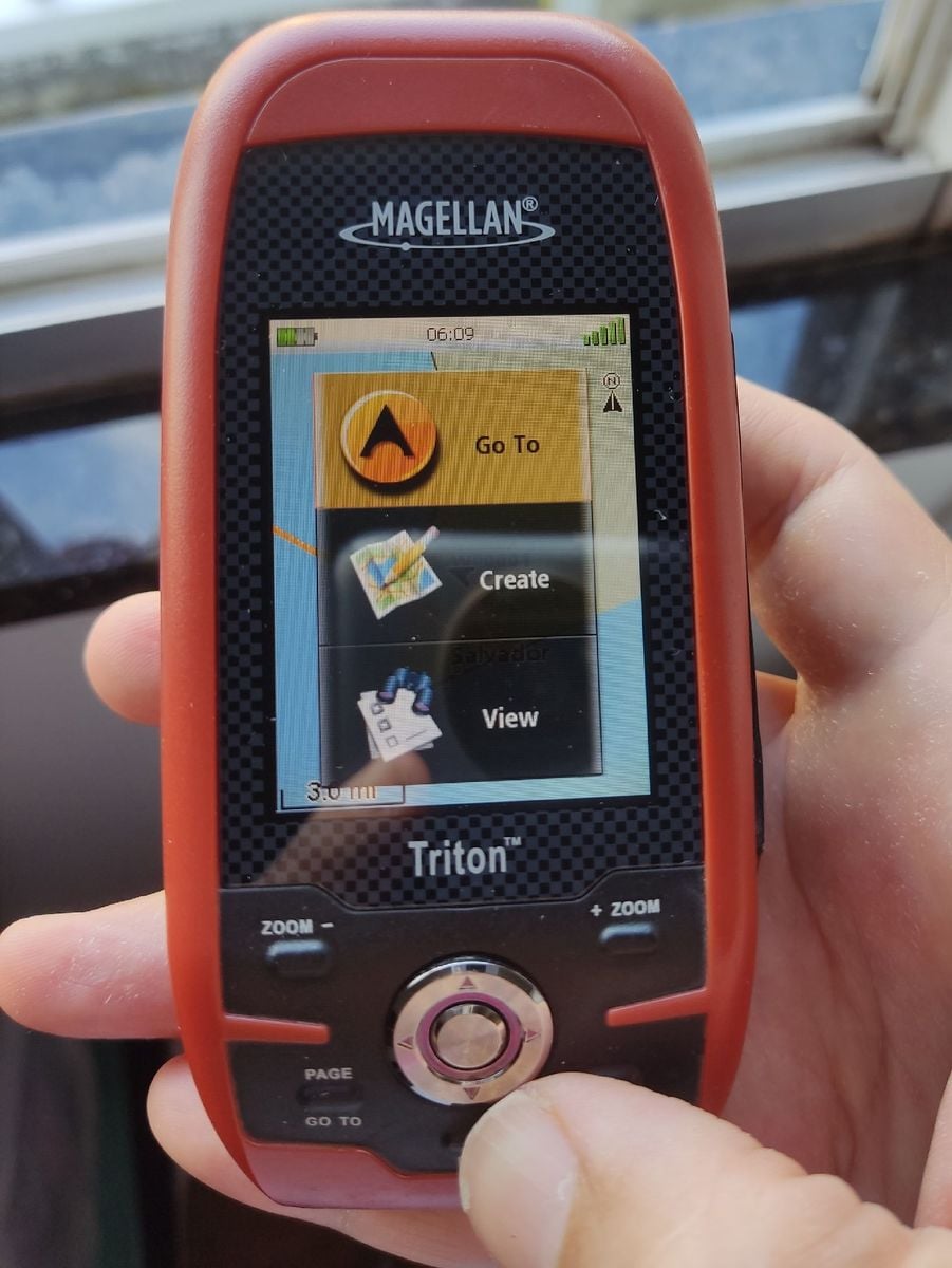 Gps Portátil Magellan Triton 400 | Item Info & Eletro Magellan Usado ...