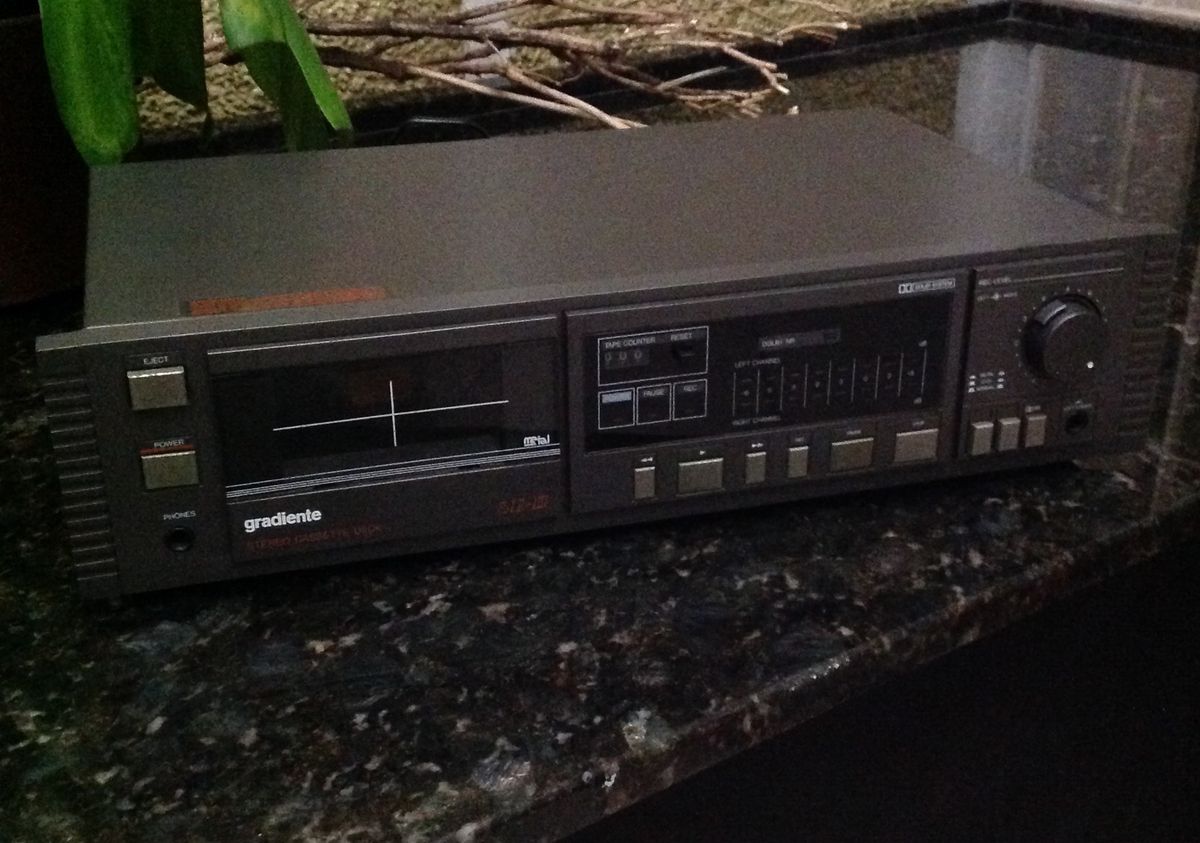Gradiente Tape Deck Stereo Cassette Sd Ii | Item de Música Gradiente ...