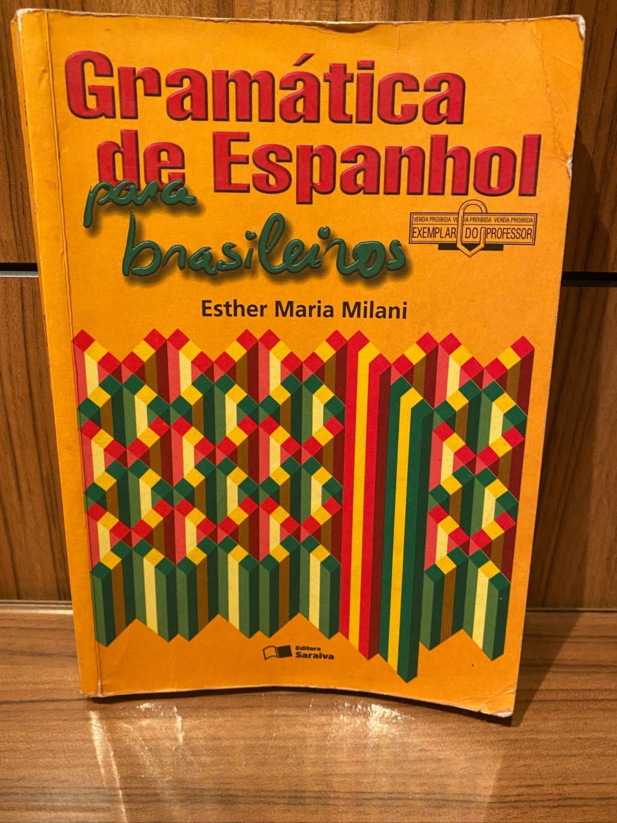 Gramática de Espanhol para Brasileiros | Livro Saraiva Usado 57309746 ...