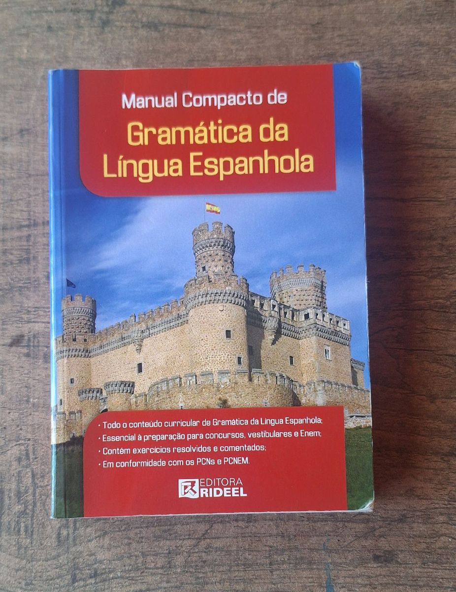 Gramática de Espanhol | Livro Editora Rideel Usado 109753590 | enjoei