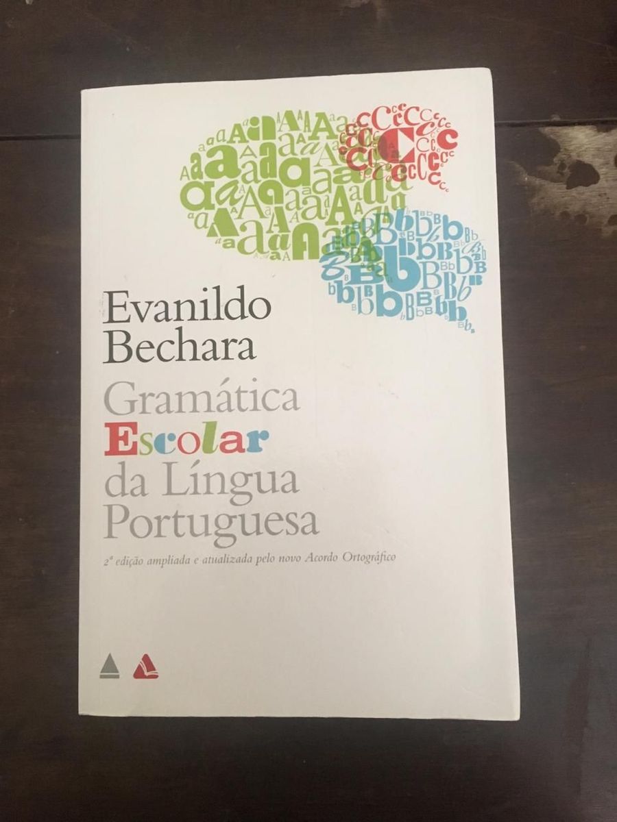Gramática Escolar da Língua Portuguesa - Evanildo Bechara | Livro Usado ...