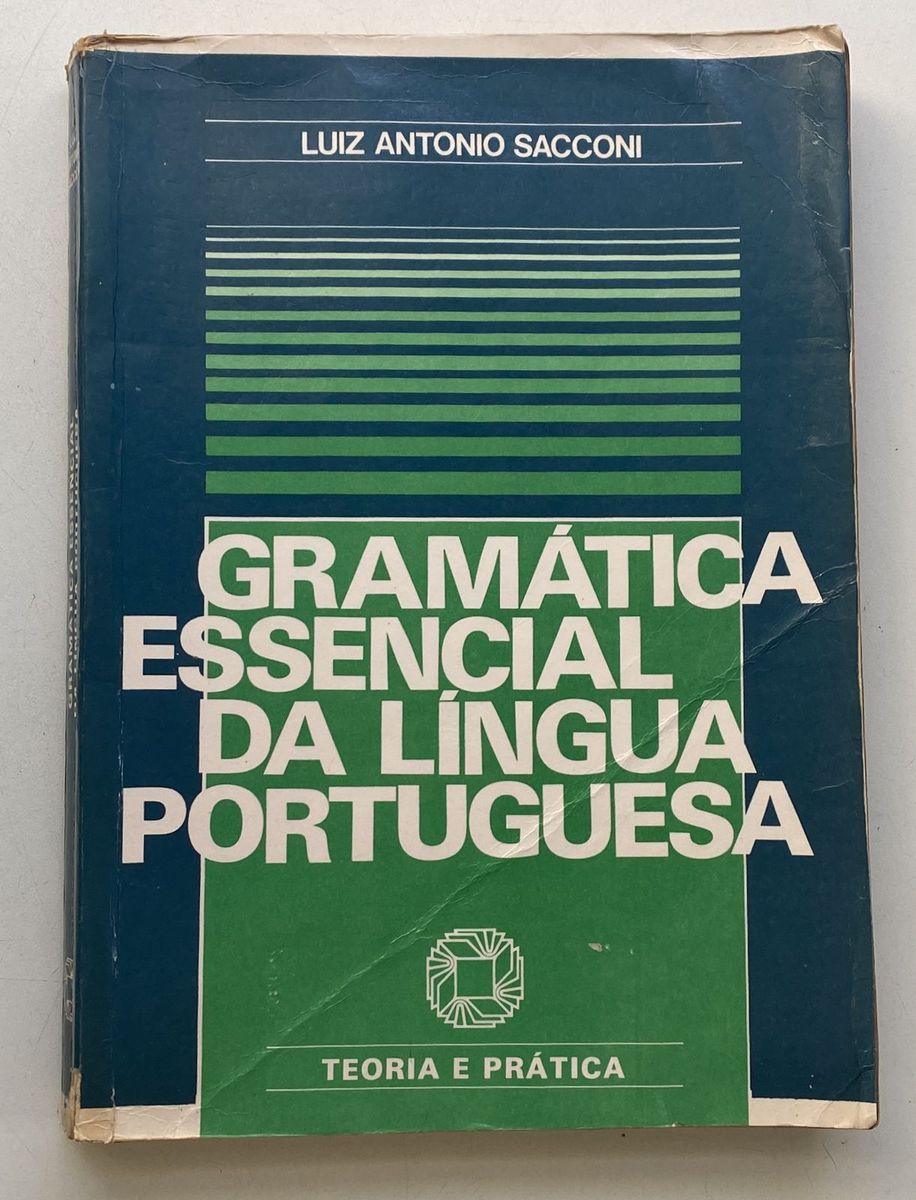 Gramática Essencial da Língua Portuguesa - Luiz Antonio Sacconi | Livro ...
