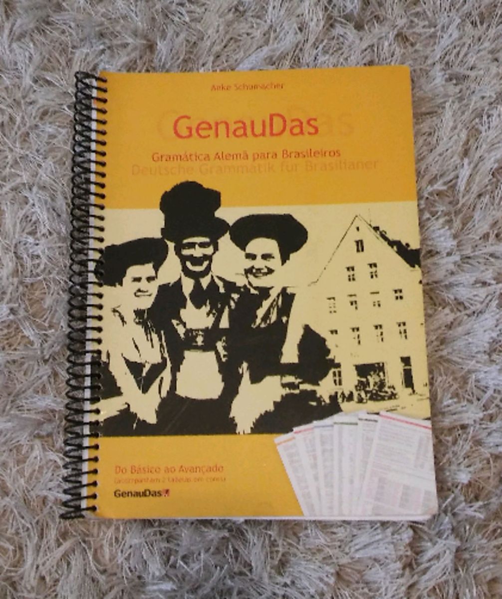 Gramática Genau Das | Livro Genau Das Usado 13996701 | enjoei
