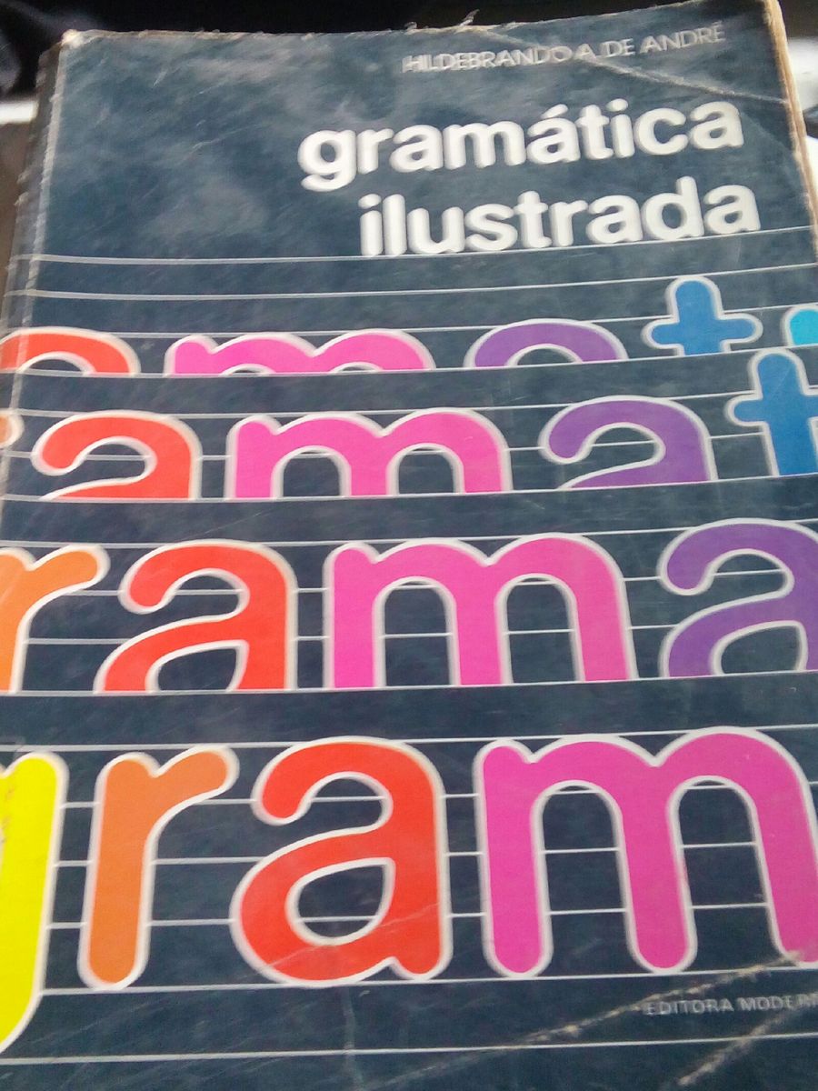 Gramática Ilustrada Hidelbrando de André | Livro Livro Usado 48749643 ...