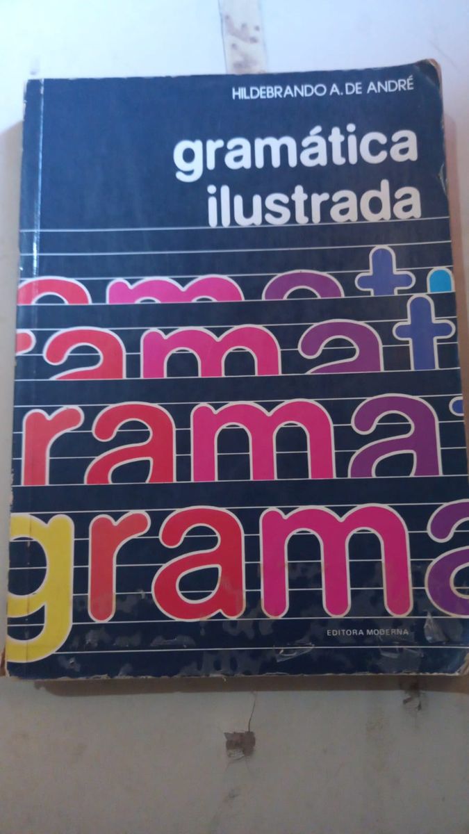 Gramatica Ilustrada Hildebrando de Andrade | Livro Usado 72028977 | enjoei