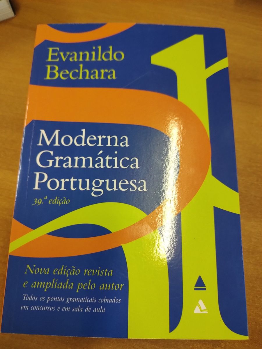 Gramática Moderna 39 Edição | Livro Evanildo Bechara Usado 79659808 ...