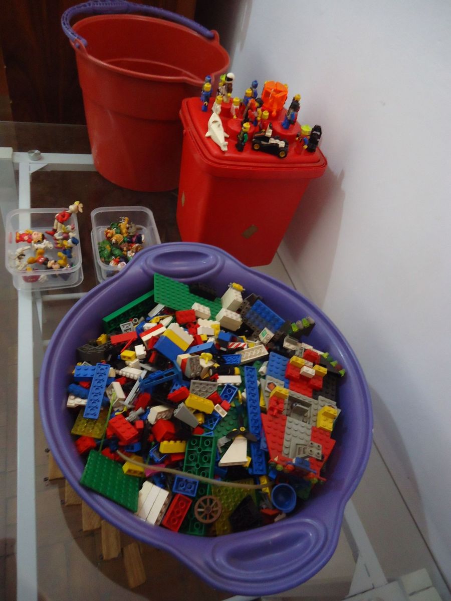 Grande Lote de Legos Originais | Brinquedo Lego System Usado 28165527 ...