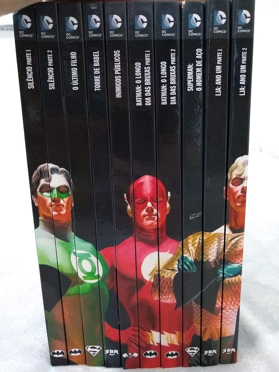 Graphic Novels Coleção Dc Eaglemoss - 10 Edições | Livro Dc Comics ...