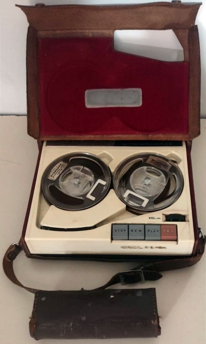 Gravador de Rolo - Standard Unicorder 89 - Six Transistor - Made In ...