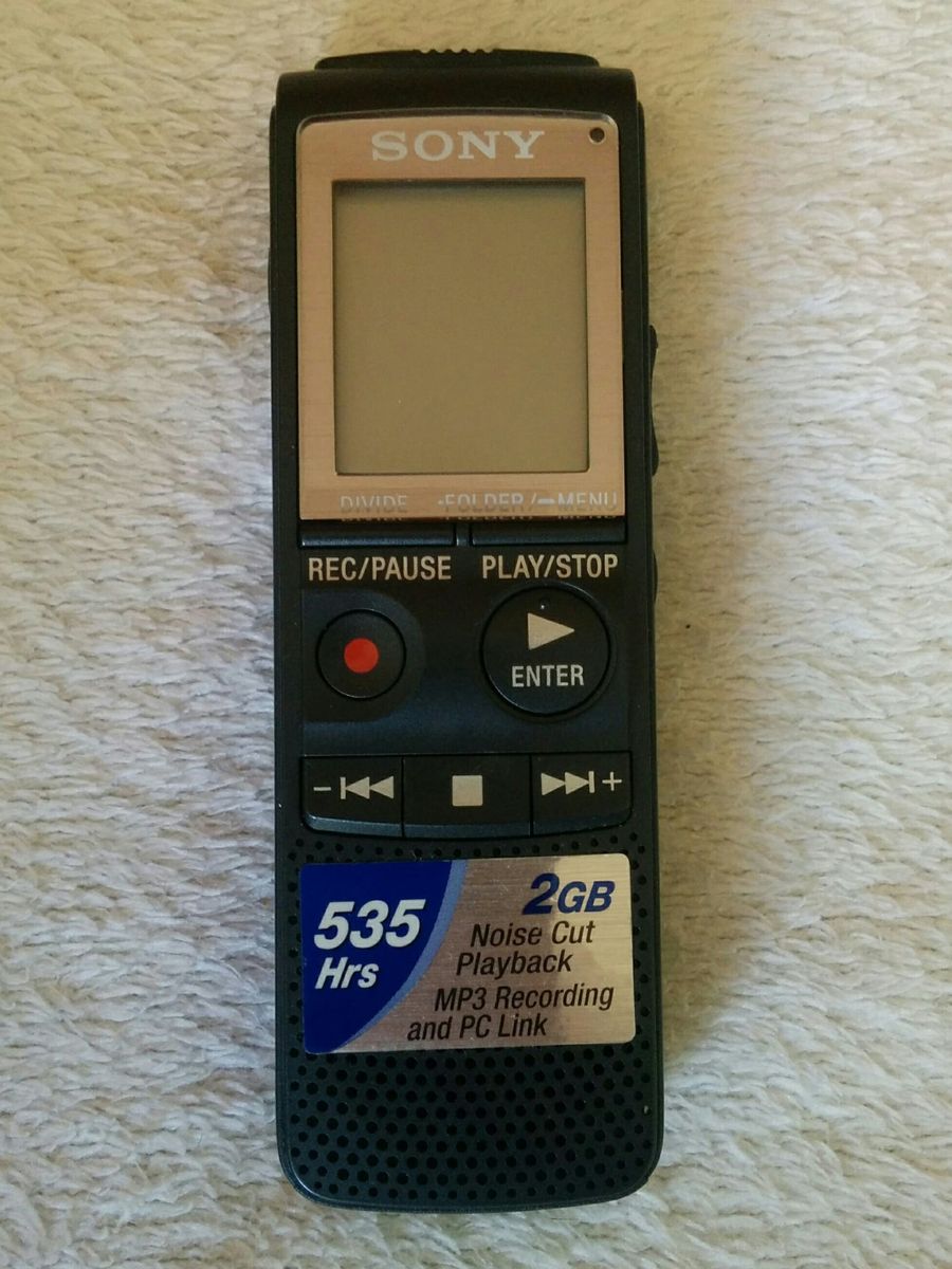 Gravador (recorder) Sony Icd-px820 | Item Info & Eletro Sony Usado ...