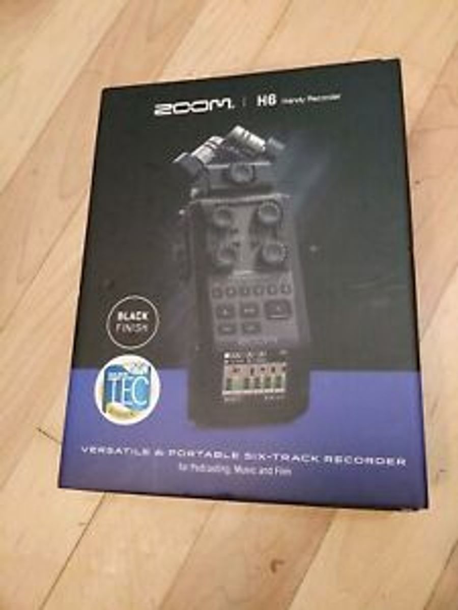 Gravador Zoom H6 Profissional 6 Canais | Lente e Acessório de ...