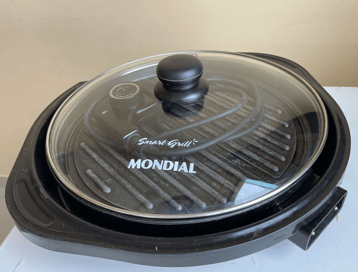 Grill Mondial Redondo Smart Grill G-04 | Eletrodoméstico Mondial Usado ...