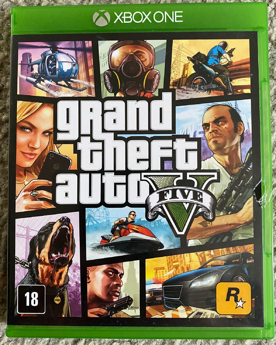 Gta 5 Xbox One | Jogo de Videogame Xbox One Usado 40646149 | enjoei