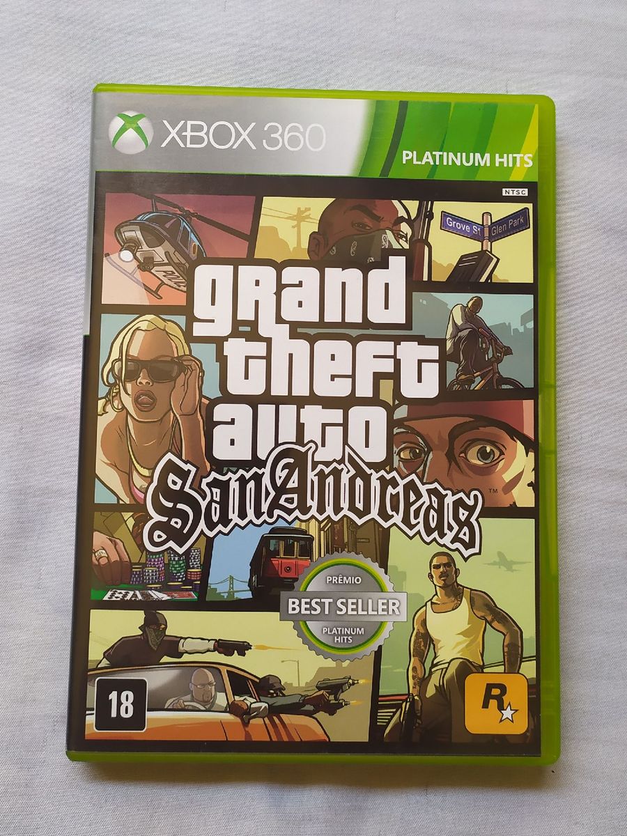Gta San Andreas - Xbox-360 | Jogo de Computador Xbox 360 Usado 48061573 ...