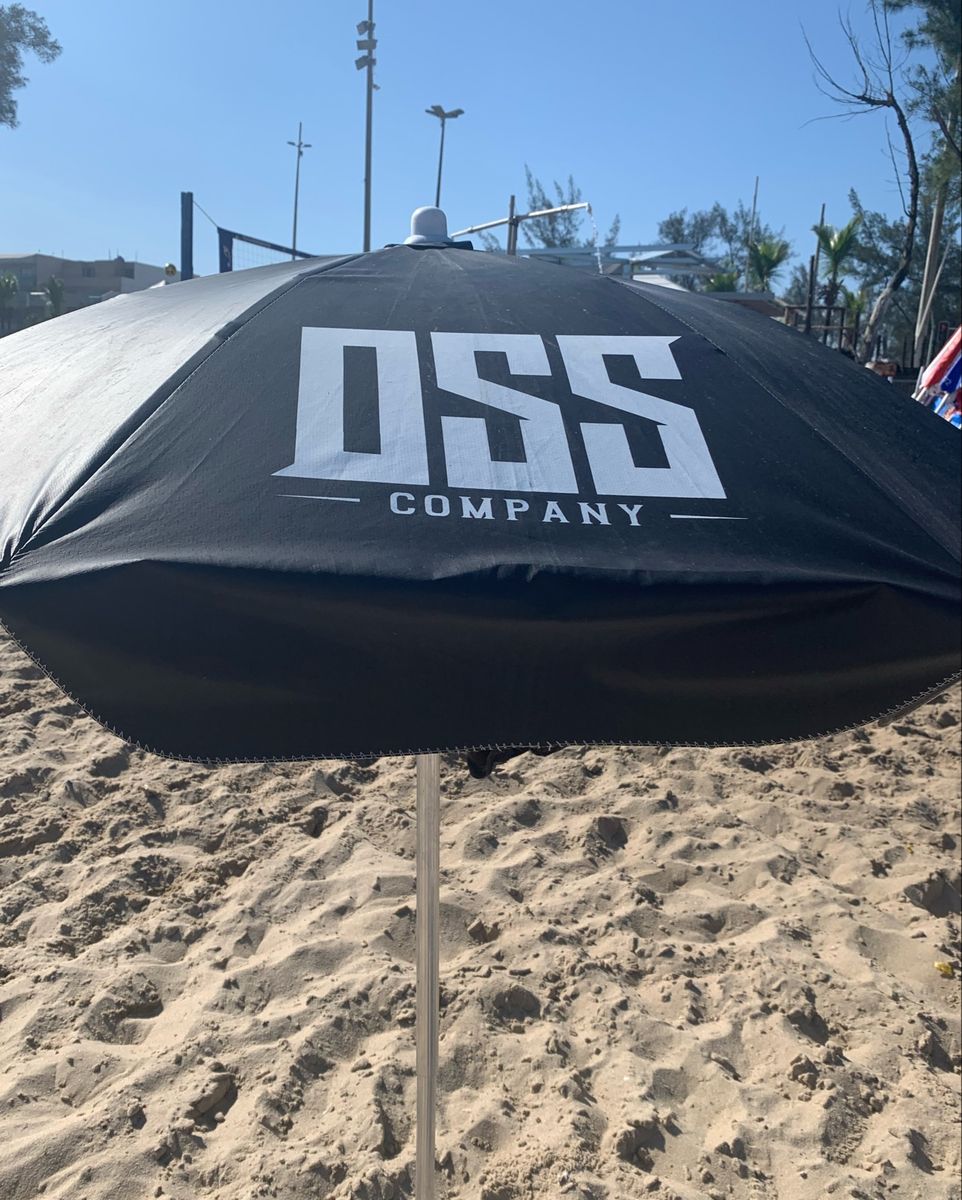 Guarda Sol Preto Oss Company | Item p/ Esporte e Outdoor Oss Nunca ...