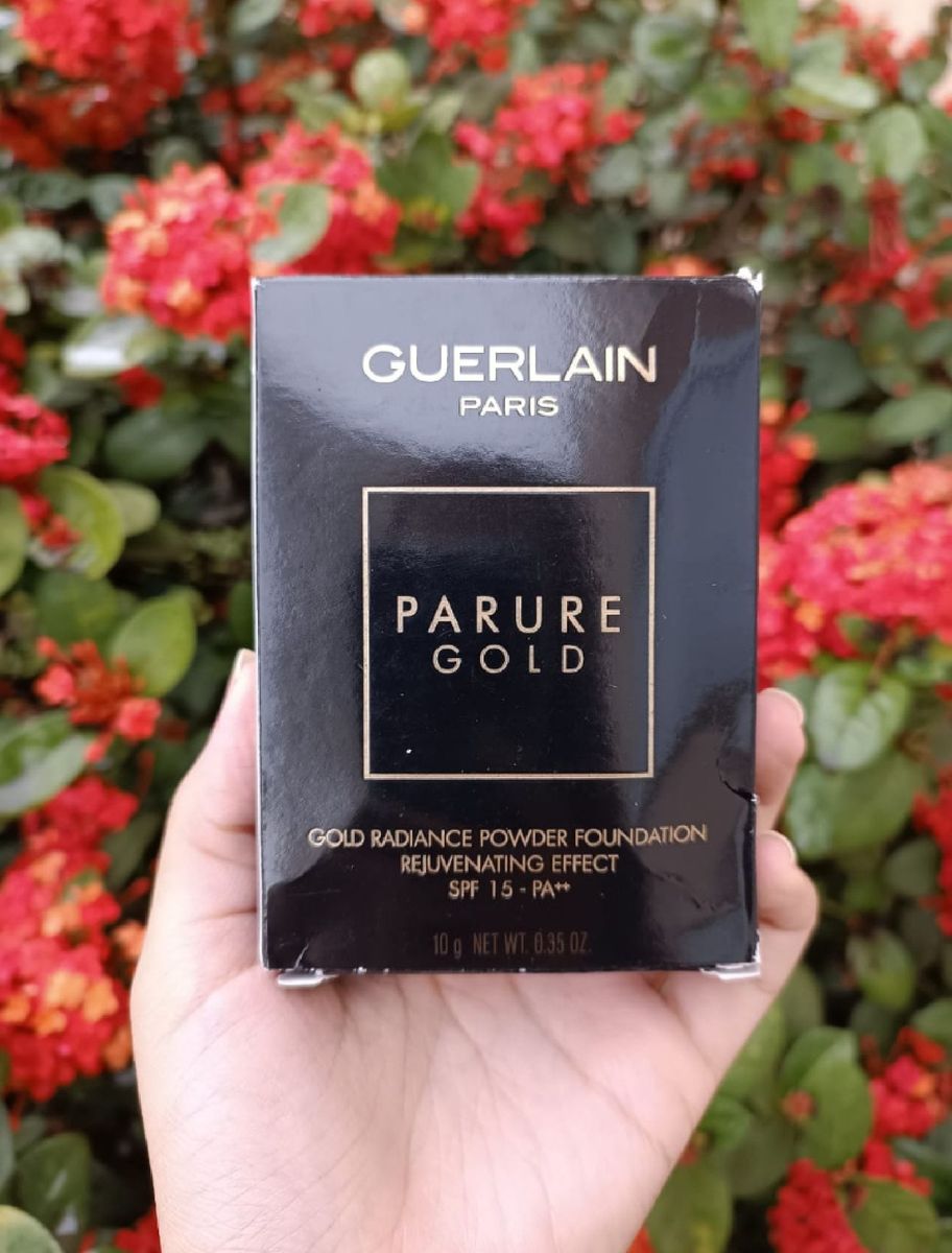 Guerlain Base em Pó Compacta Parure Gold | Maquiagem Feminina Guerlain ...