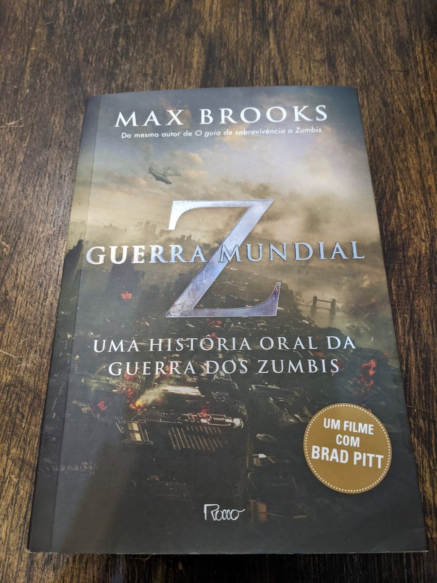 Guerra Mundial Z - Max Brooks | Livro Usado 62601348 | enjoei