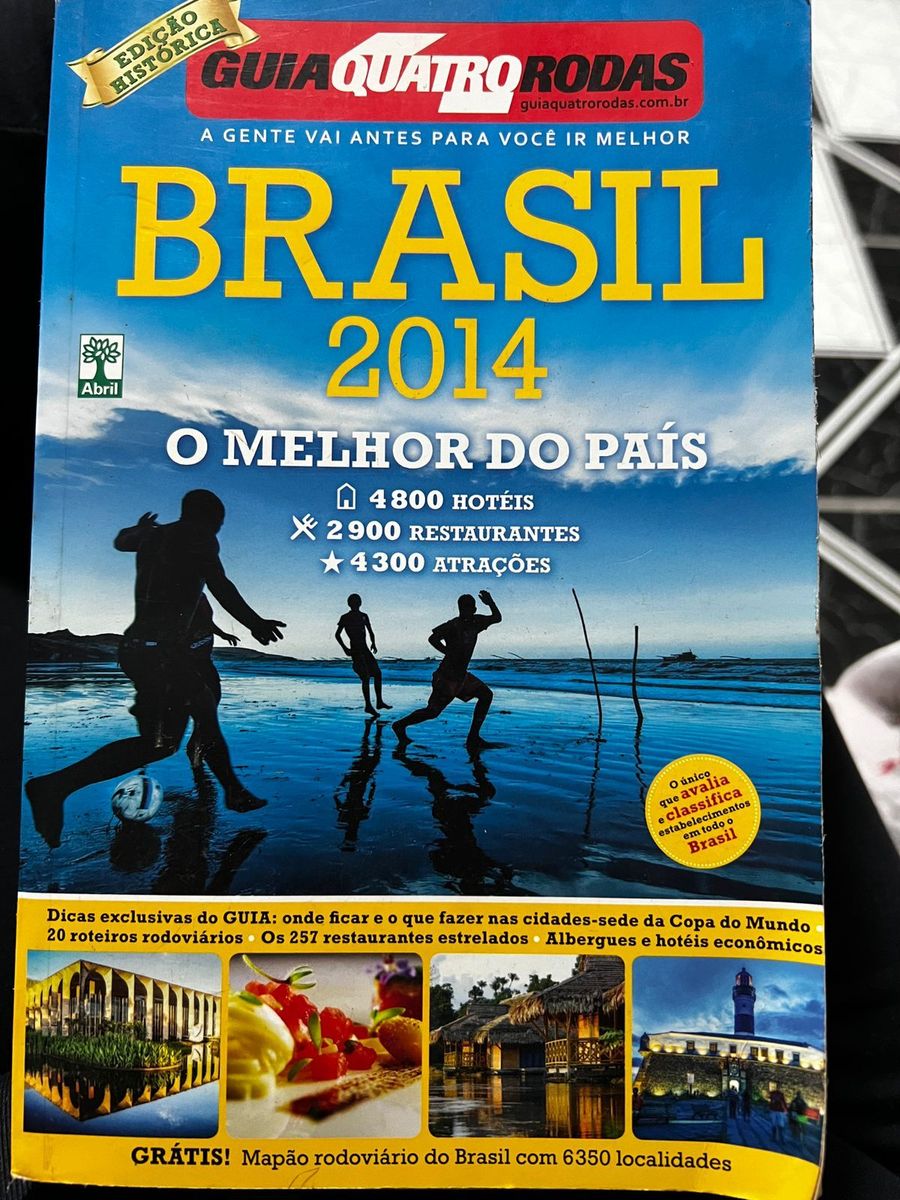 Guia 4 Rodas 2014 | Livro Guia Quatro Rodas Usado 106713887 | enjoei
