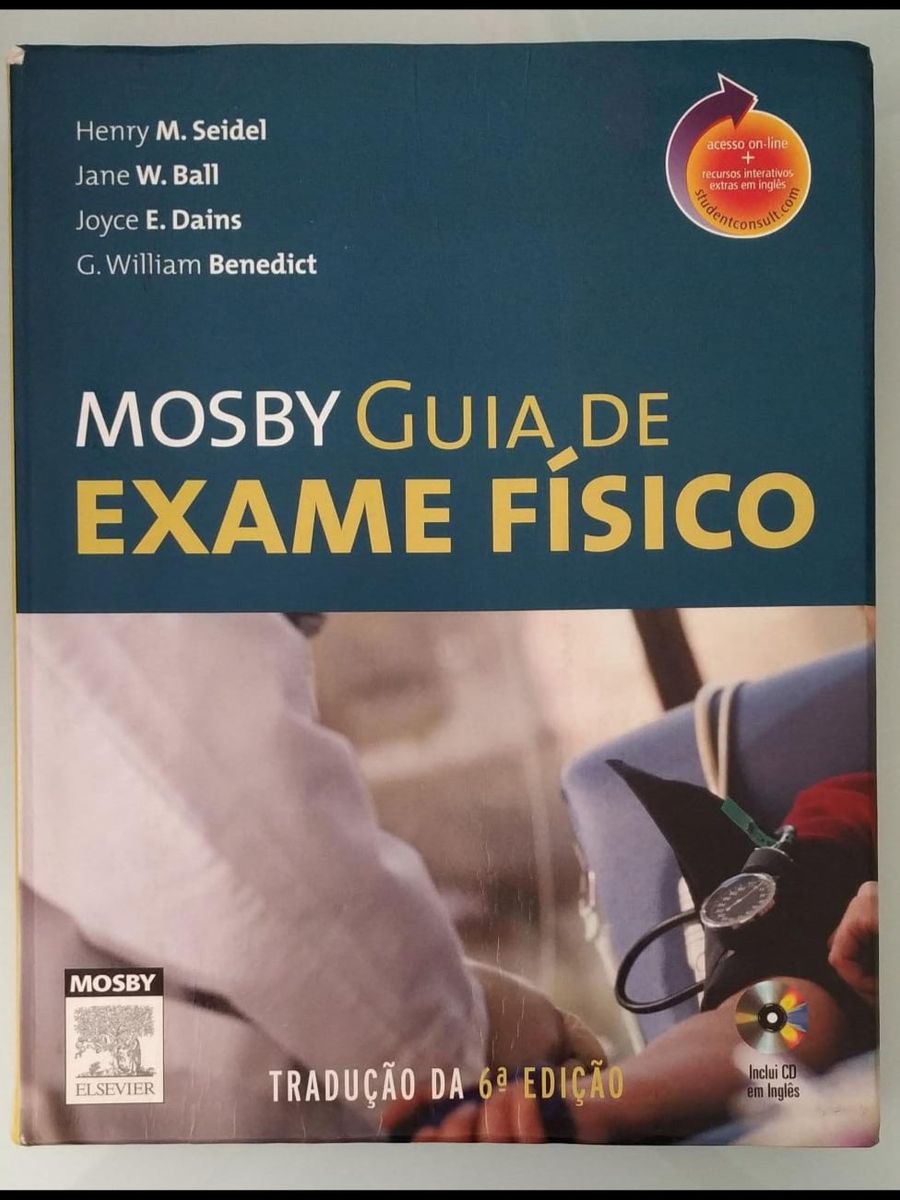 Guia de Exame Físico - Mosby 6a Edição | Livro Elsevier Usado 67297403 ...