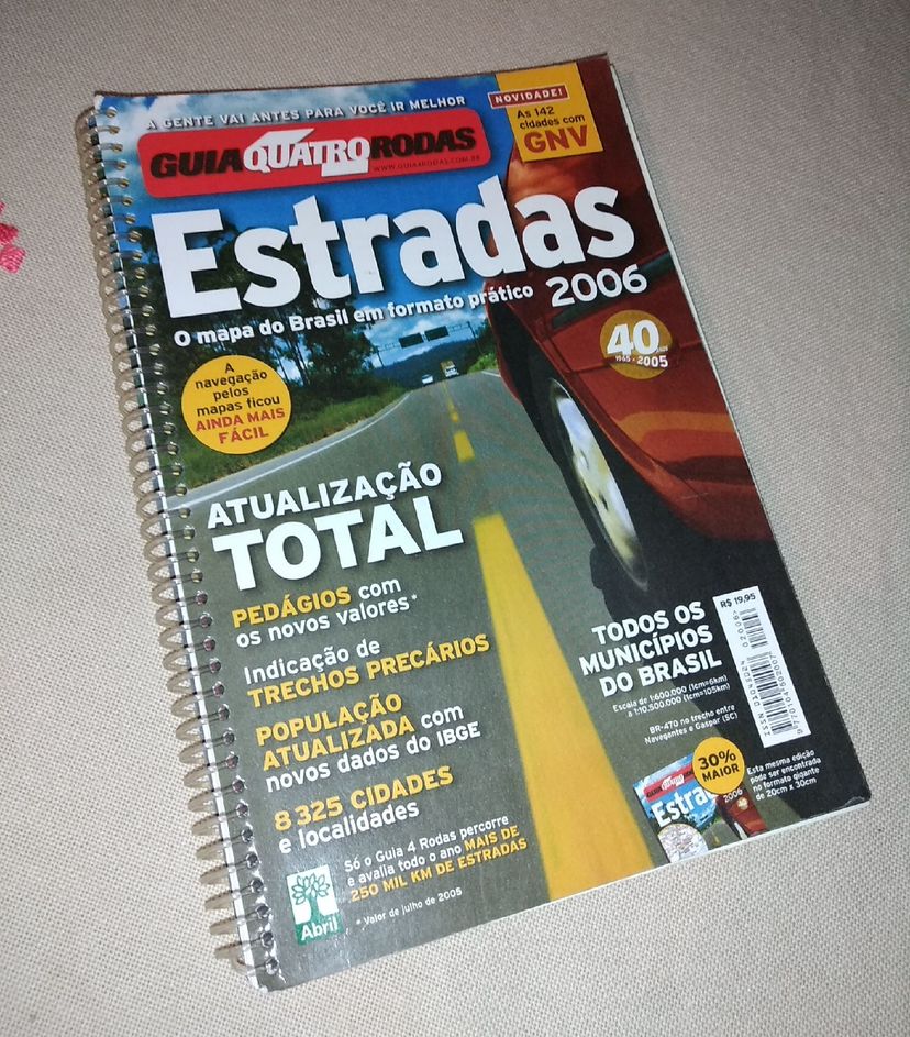 Guia Estradas 2006 - Guia 4 Rodas | Livro Editora Abril Usado 58573801 ...