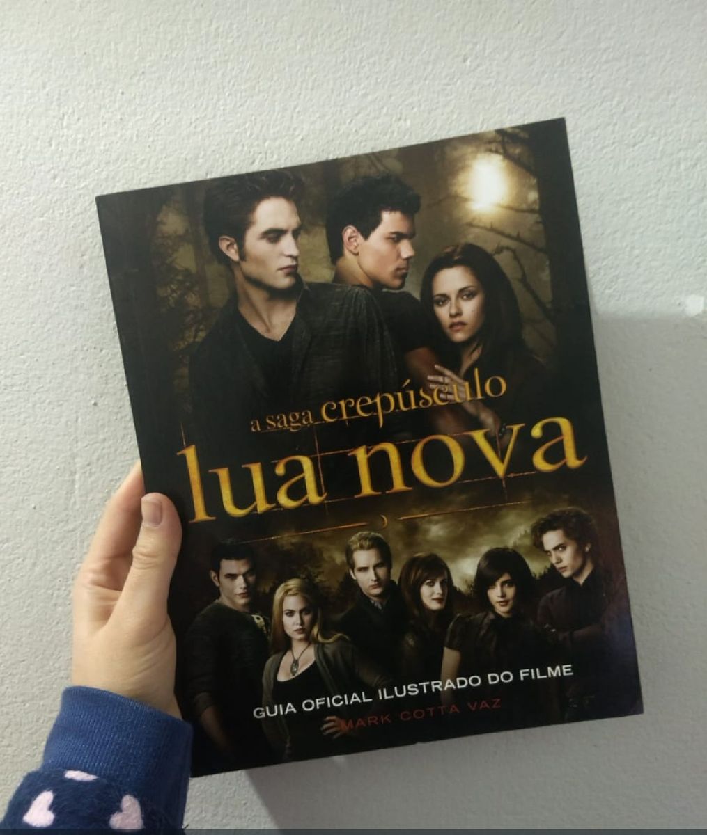 Guia Oficial Ilustrado do Crepúsculo Lua Nova | Livro Crepúsculo Usado 75518668 | enjoei