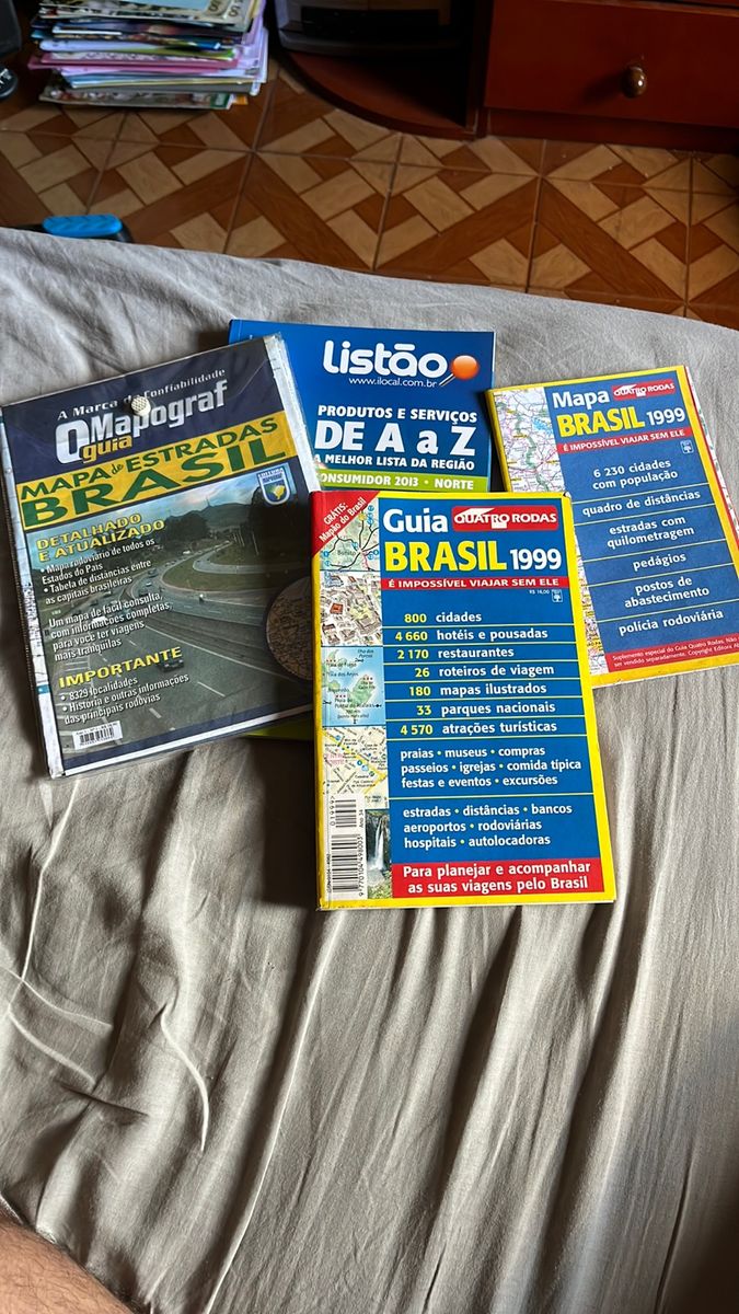 Guia Quatro Rodas Brasil 1999 | Livro Guia Quatro Rodas Usado 87105074 | enjoei