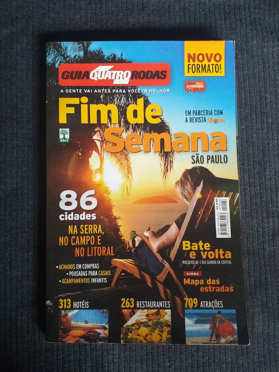 Guia Quatro Rodas - Fim de Semana | Livro Editora Abril Usado 54691819 ...