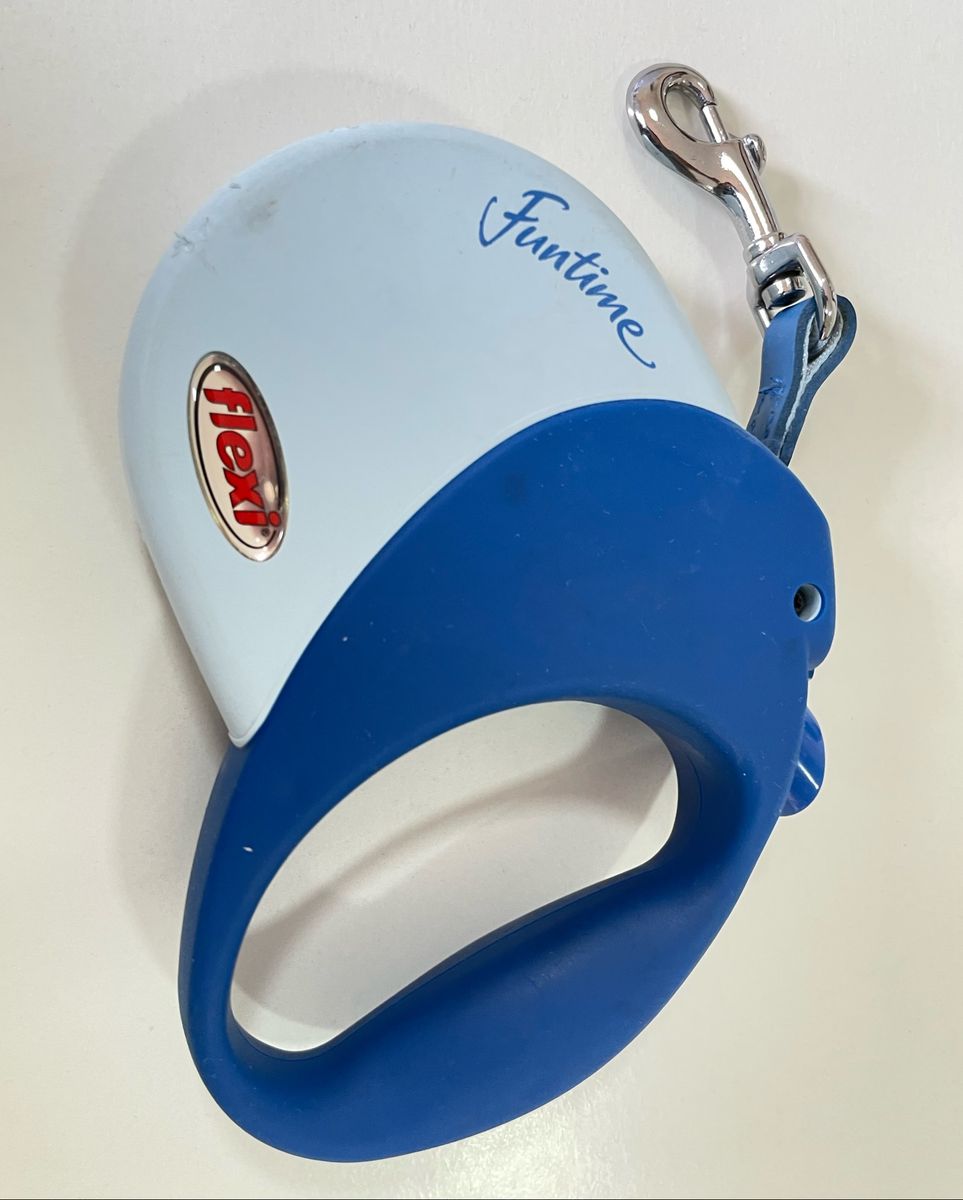 Guia Retratil Flexi Caes Funtime Fita Tamanho P 5m | Item p/ Pet Flexy ...