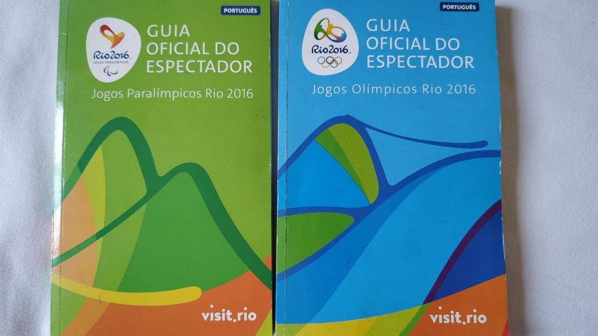 Guias Oficiais Dos Jogos Rio 2016 | Item p/ Esporte e Outdoor Rio 2016 ...