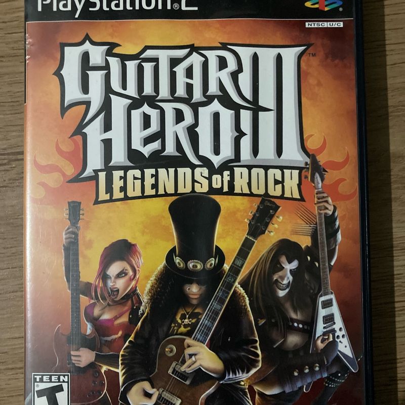 Guitar Hero 3 Legends Of Rock Playstation 2 Usado 103485802 enjoei