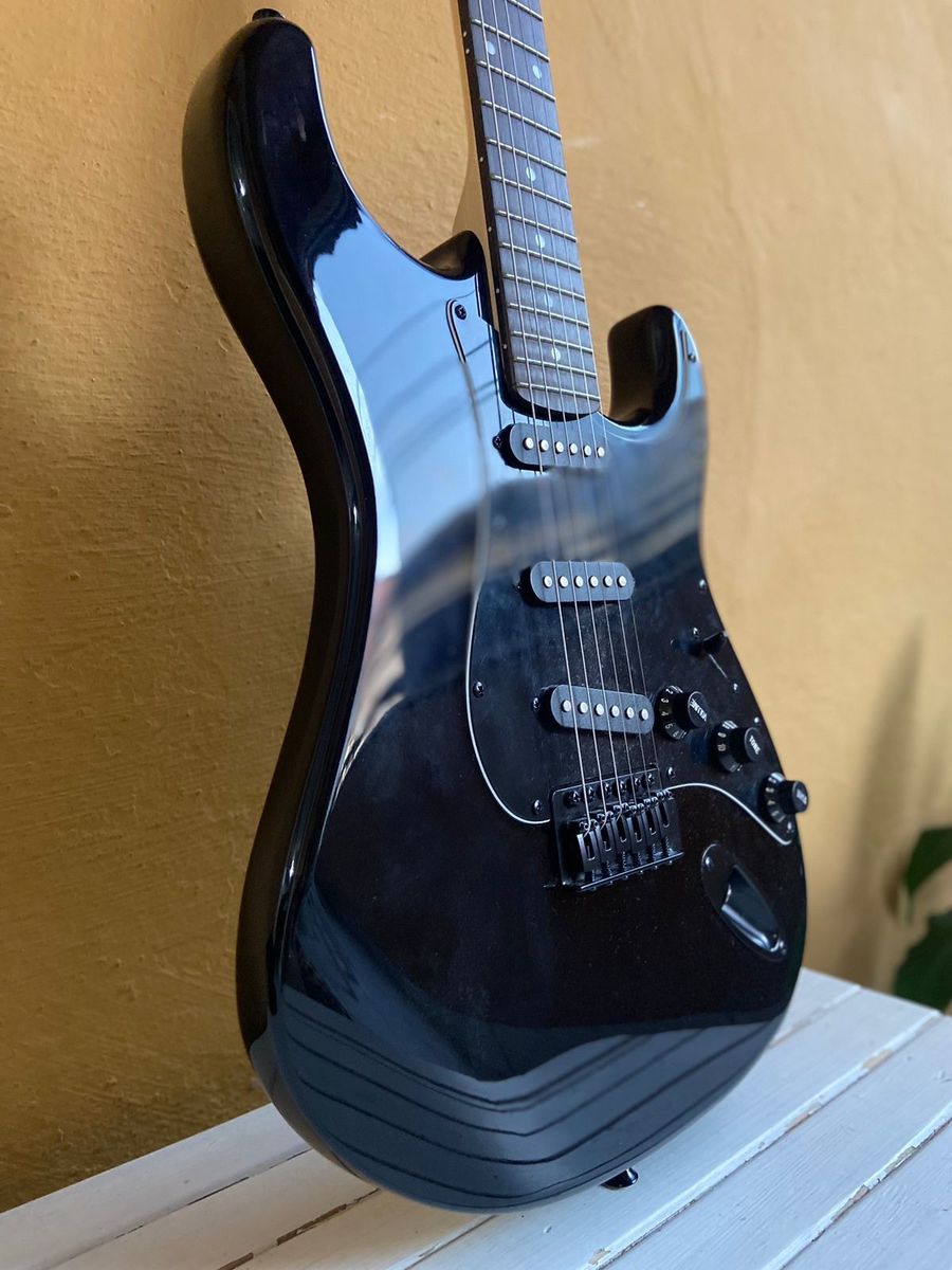 Guitarra Preta Mg32 Tagima Memphis | Item de Música Memphis Tagima ...