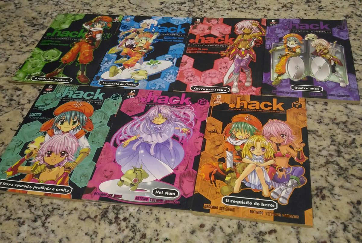 .hack Mangá Coleção Completa | Livro Usado 22441061 | enjoei